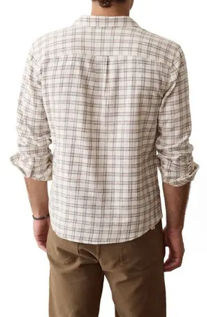 Marine Layer Classic Stretch Check Button-up Shirt