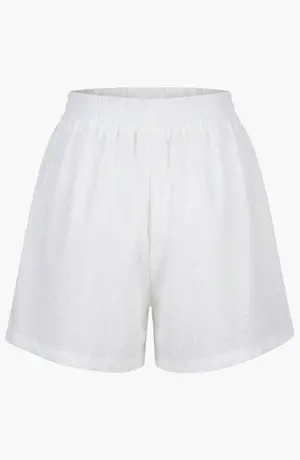 MODENAIRE High Waist Relaxed Fit Summer Shorts