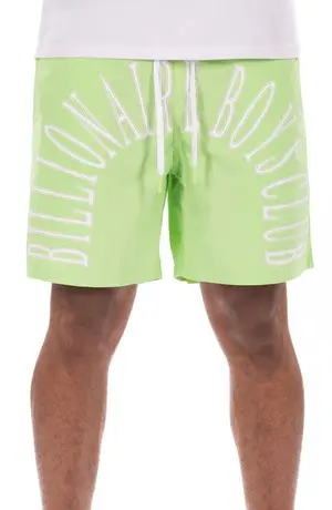 BILLIONAIRE BOYS CLUB Nylon Shorts - Jade Lime