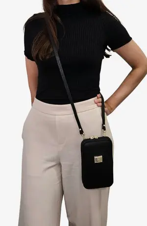 CAVALINHO Muse Leather Phone Crossbody Bag