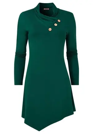 JOE BROWNS Asymmetrical Surplice V-neck Tunic