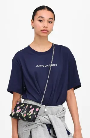 Marc Jacobs Snapshot Convertible Floral Shoulder Bag