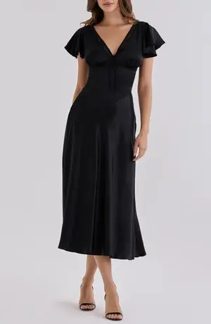 House Of Cb Gathered Day Dresses