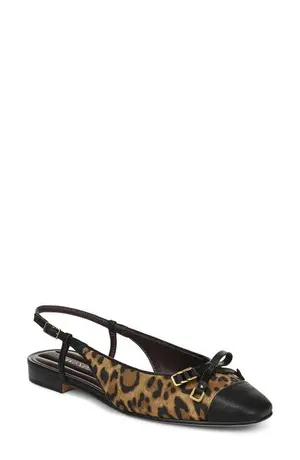 Franco Sarto Ethel Slingback Flat - Brown