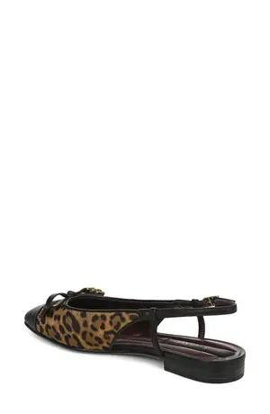 Franco Sarto Ethel Slingback Flat - Brown