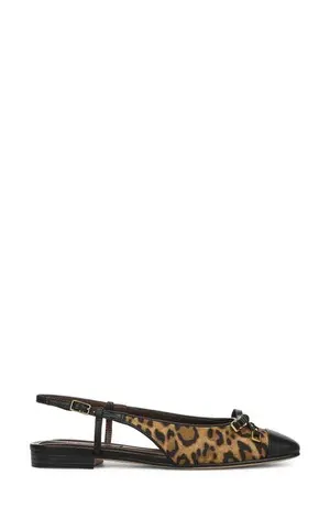 Franco Sarto Ethel Slingback Flat - Brown