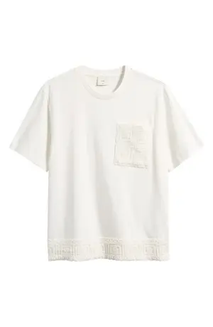 CHE Inigo Crochet Trim T-shirt