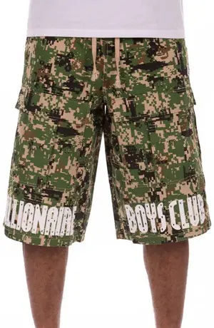BILLIONAIRE BOYS CLUB Camo Cargo Shorts