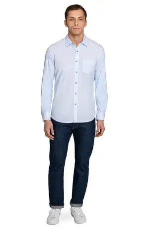 W.R.K Slim Fit Abstract Squiggle Reworked Button-up Shirt
