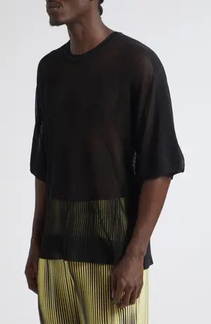 Issey Miyake Washi Framework-t T-shirt