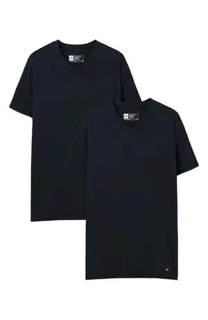 SAXX Dry Cotton 2-pack Undershirts Black