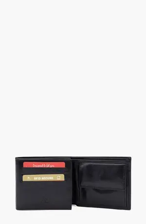 CAVALINHO Gentleman Trifold Leather Wallet 507