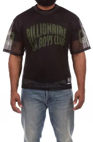 BILLIONAIRE BOYS CLUB Varsity Shirt - Black