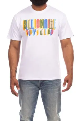 BILLIONAIRE BOYS CLUB Prism Graphic T-shirt - White