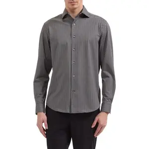 Bugatchi Devon Ooohcotton Shirt - Black