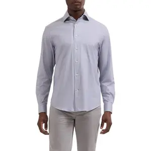 Bugatchi Devon Ooohcotton Shirt Slate