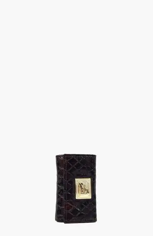 CAVALINHO Gallop Patent Leather Key Holder Wallet 257 - Brown
