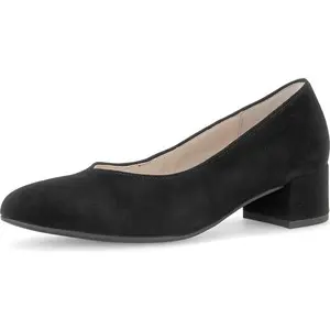 Gabor Ona Leather Pump - Black