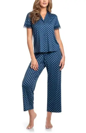 IN BLOOM BY JONQUIL Sevilla Pajama Set - Navy