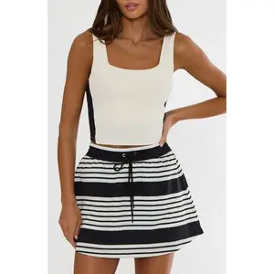 Beach Riot Brietta Square Neck Performance Tank Top