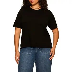 Sanctuary Perfect Short Sleeve Sweater - Black