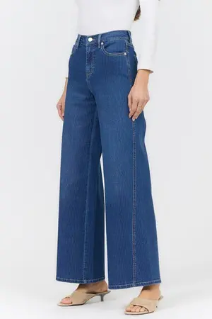 DEAR JOHN Celeste High Waist Wide Leg Jeans