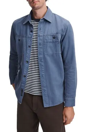 Rag & Bone Overdyed Denim Workwear Shirt - Wrnid