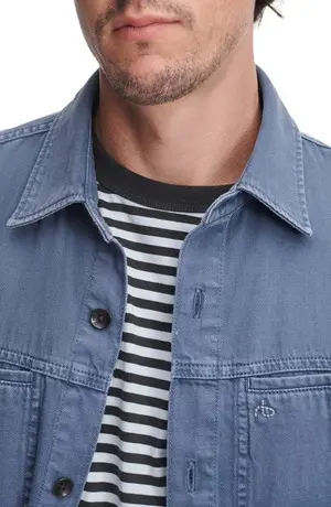 Rag & Bone Overdyed Denim Workwear Shirt
