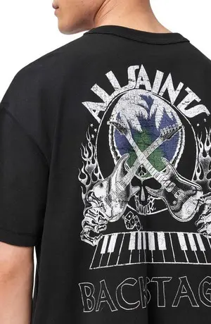 ALLSAINTS Hula Graphic Crewneck T-shirt