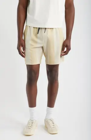 SANTO STUDIO Striped Tech Shorts