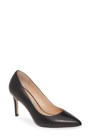 CHARLES DAVID Vibe Pointed Toe Pump - Black-le