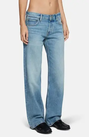 EB DENIM Low Rise Baggy Wide Leg Jeans