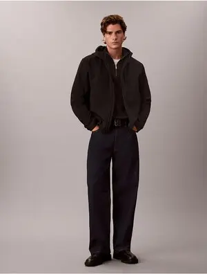 Calvin Klein Hooded Softshell Jacket - Black