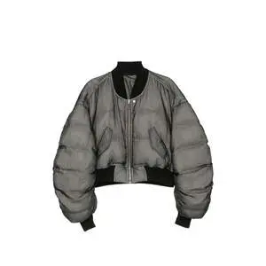 Rick Owens Grey Bomber Jacket