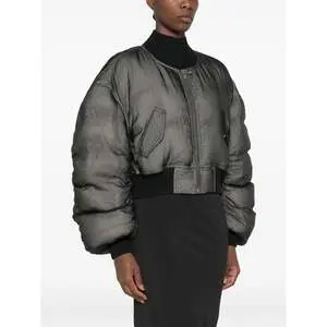 Rick Owens Grey Bomber Jacket