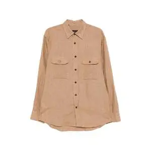 Brioni Shirts - Brown