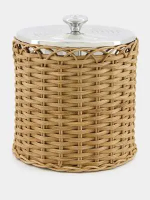 GIOBAGNARA Large Rattan Ice Bucket