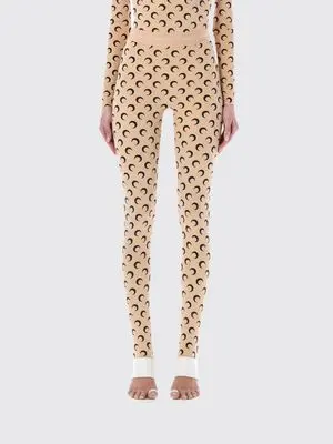 MARINE SERRE Pants - Brown