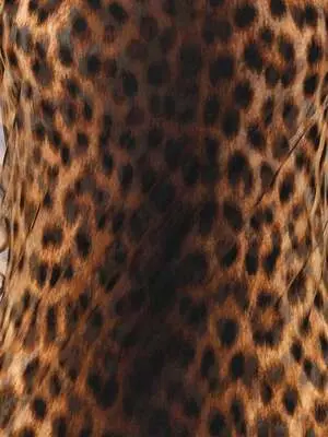 Sportmax Fitted Animal Print Dress - Multicolor