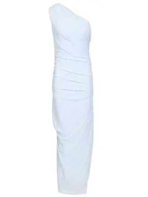 ROTATE BY BIRGER CHRISTENSEN One Shoulder Dress - Blue