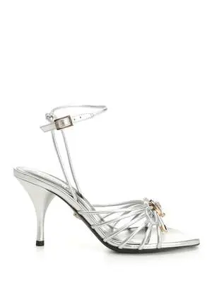 Versace Leather Sandal - Silver