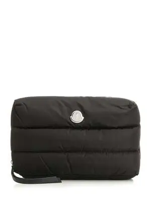 Moncler Caradoc Quilted Beauty Case - Black