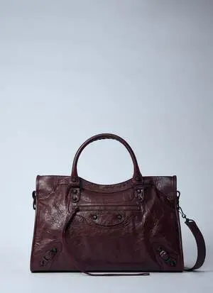 Balenciaga Medium Le City Handbag - Red