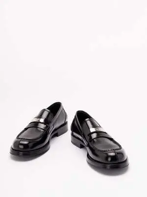 Dolce & Gabbana Brushed Leather Loafers