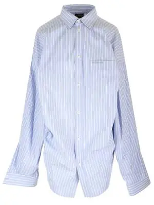BALENCIAGA Balenciaga Women Large Fit Asymmetric Shirt