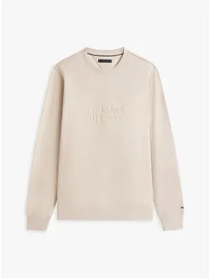 Tommy Hilfiger Embroidered Logo Terry Sweatshirt