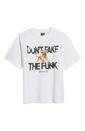 SANTO STUDIO Beware Of People Graphic Tee