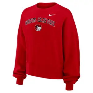 Nike College Phoenix Fleece Crewneck Sweatshirt - Red
