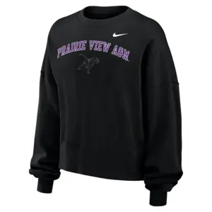 Nike College Phoenix Fleece Crewneck Sweatshirt - Black