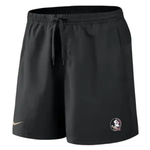 Nike Florida State Primetime Primary Logo Dri-fit College Form Shorts - Black